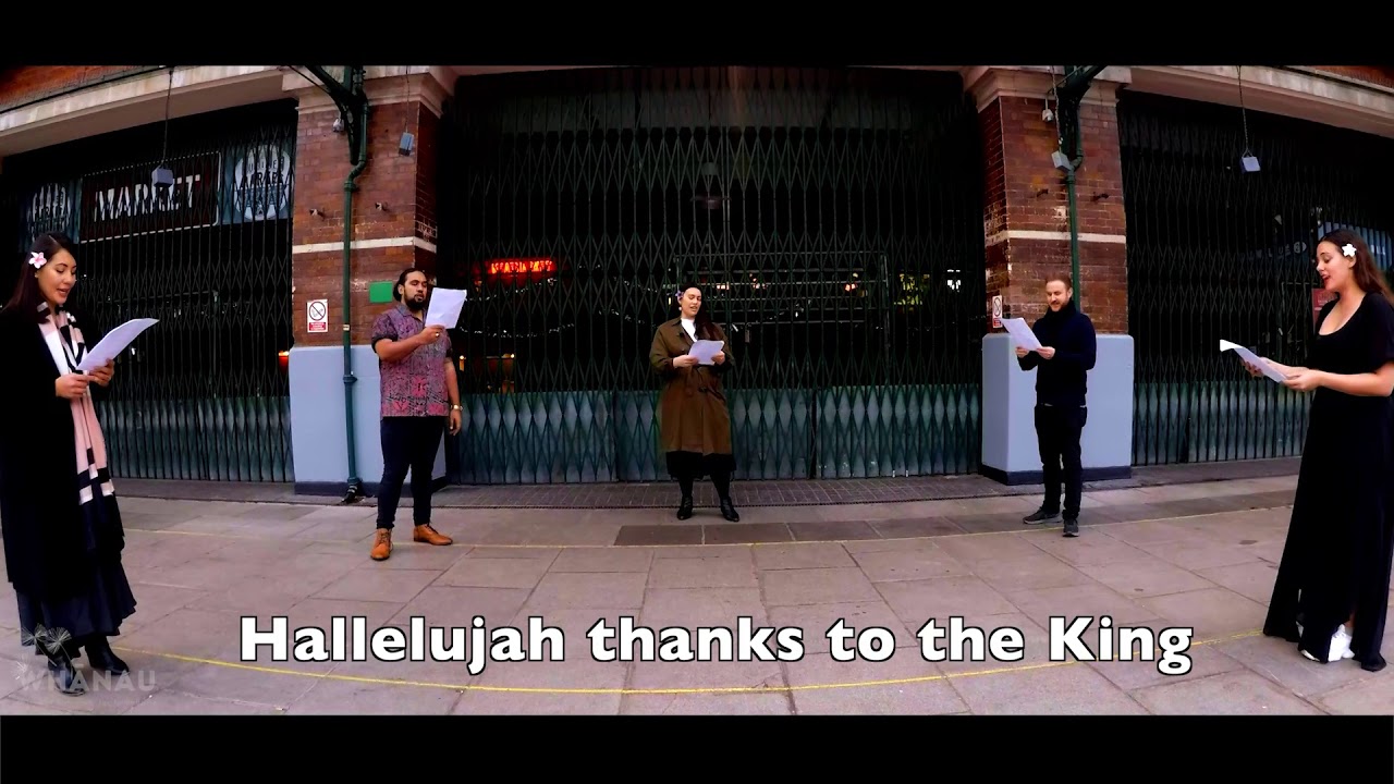 Whānau London Voices sing Samoan song Fa'afetai i Le Atua - TP+