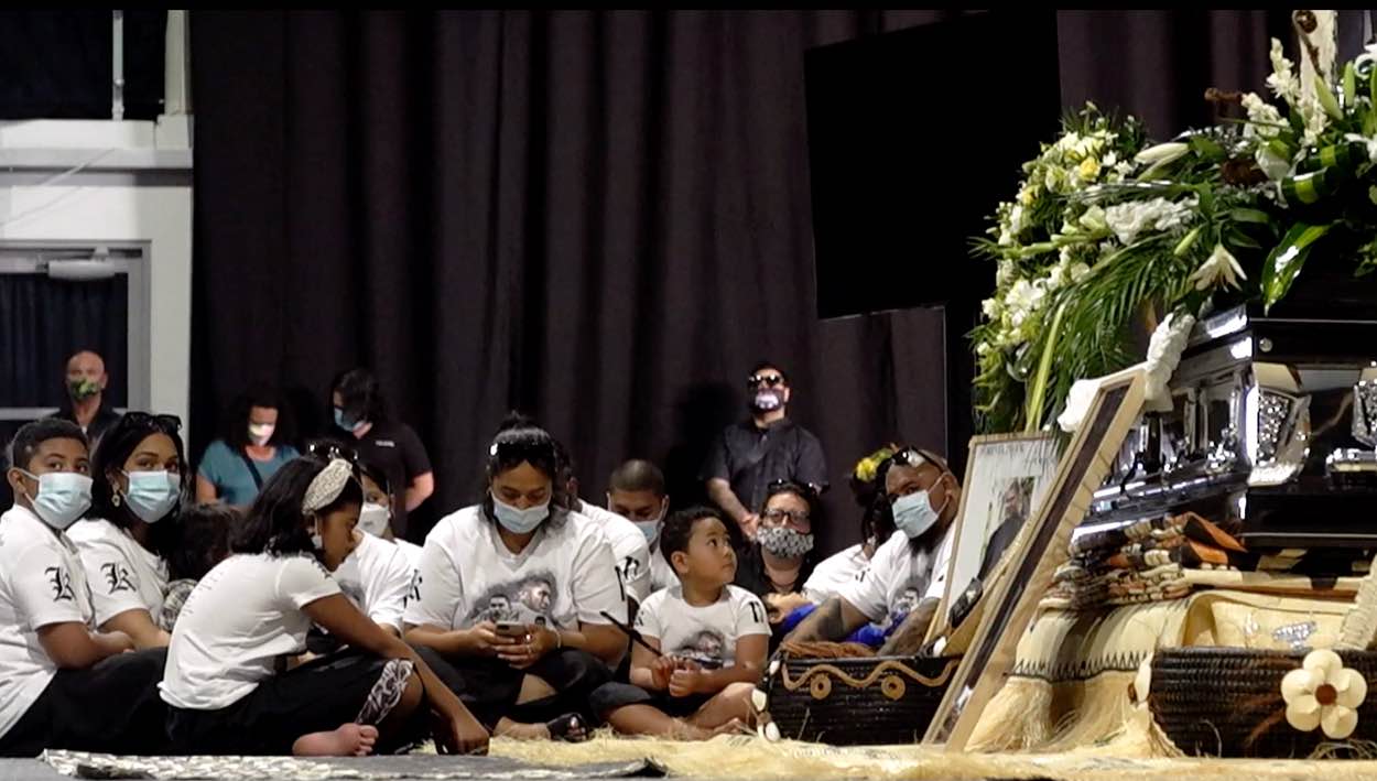 Talanoa: Friends and family bid final farewell to 'Iga the Winger'
