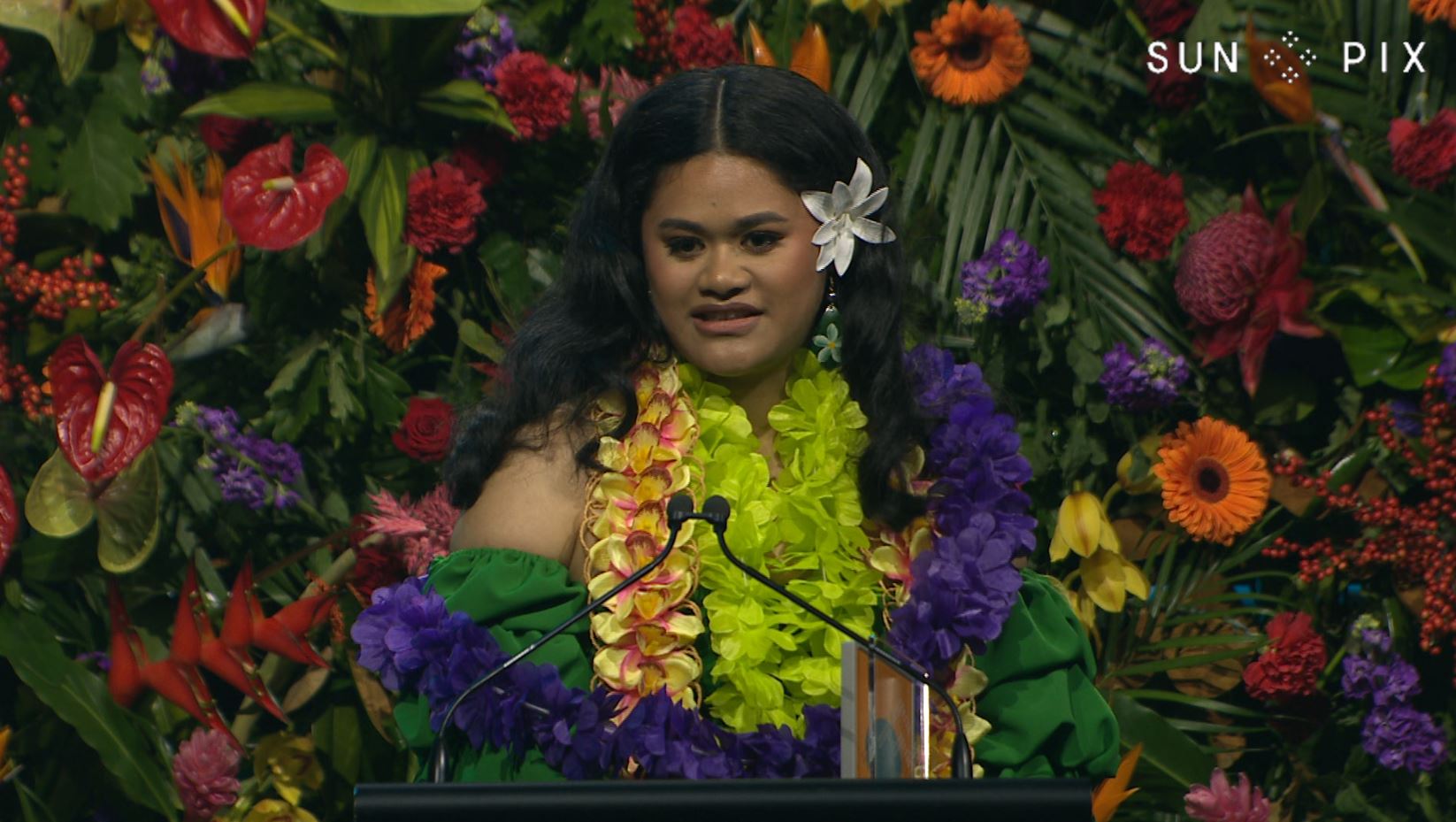 Pacific Emerging Leadership Award Winner Vaiola Tauti's speech | SunPix ...