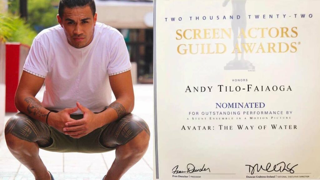 How Andy Tilo-Faiaoga became a stuntman in just one day
